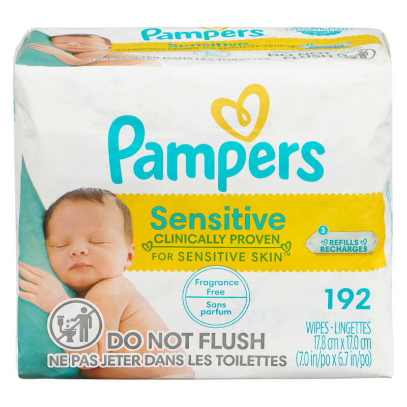 pampers sensitive 36