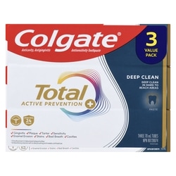 colgate total active prevention