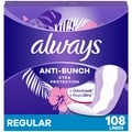 Always Always Anti-Bunch Xtra Protection Daily Liners Regular Unscented ...