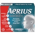 Aerius Aerius Allergy Medicine, Fast Relief, 24-Hour, Non-Drowsy, 15 ...