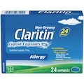 Claritin Claritin Liquid Capsules Allergy Medicine, Fast-Acting 24-Hour ...