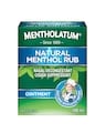 Mentholatum Natural Menthol Rub Ointment, Vapourizing Rub, Cough ...