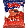 Ruffles Flaminâ€™ Hot Bar-B-Q Flavoured Potato Chips undefined