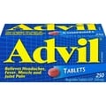 Advil Advil Regular Strength Ibuprofen Tablets for Headaches and Pain Relief, 200 mg, 250 Count ...