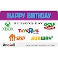 One4all Happy Birthday Digital Gift Card undefined