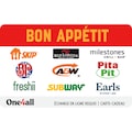 One4all Bon Appétit Digital Gift Card undefined