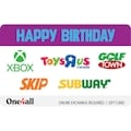 One4all Happy Birthday Digital Gift Card undefined