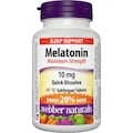 Webber Melatonin Maximum Strength Quick Dissolve 10 mg undefined