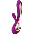 LELO LELO SORAYA 2 Deep Rose, Rabbit Vibrator, Rechargeable, Waterproof ...